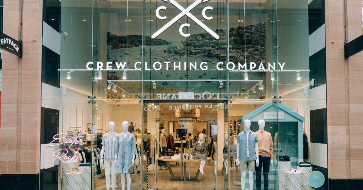 Crew Clothing celebrates return to Northern Ireland | Victoria Square